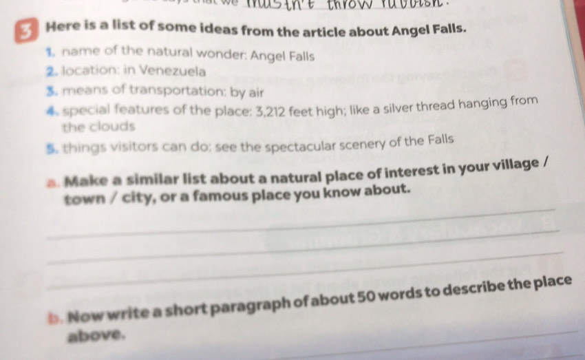 Giải quyết:Here is a list of some ideas from the article about Angel ...