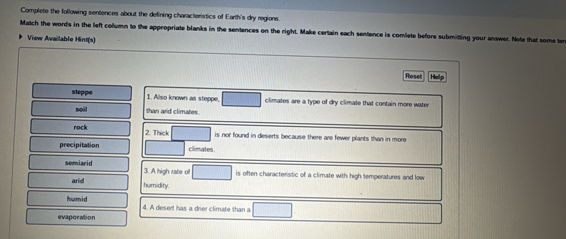 Solved: Complete the following sentences about the defining ...