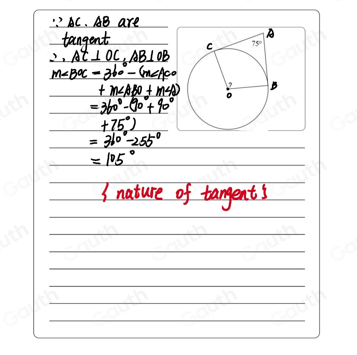 Solved: Find the angle measure indicated. Assume that lines that appear ...