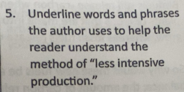 Gelöst:Underline words and phrases the author uses to help the reader ...