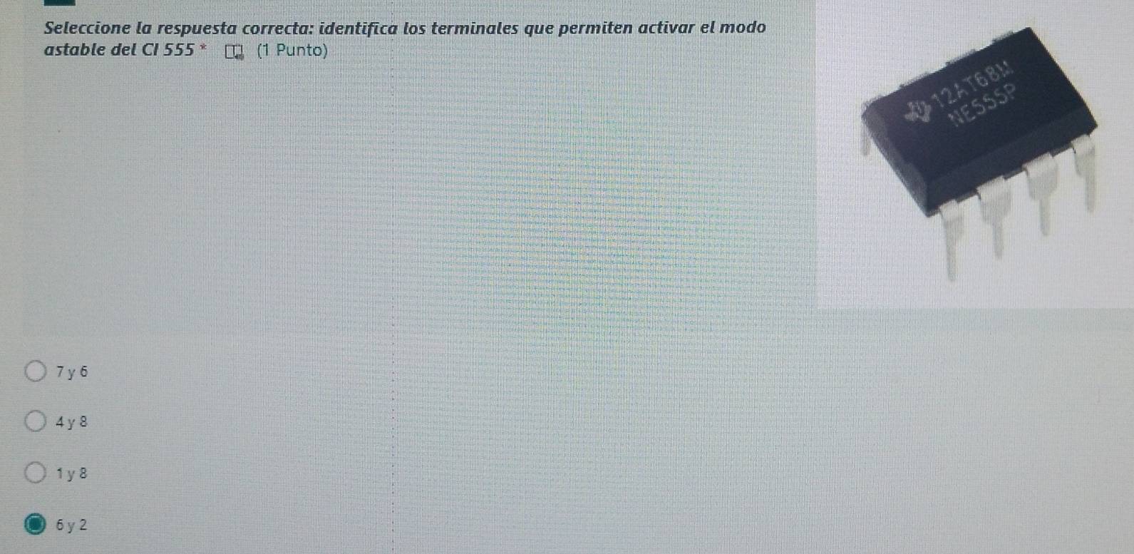 Resuelto:Seleccione la respuesta correcta: identifica los terminales ...