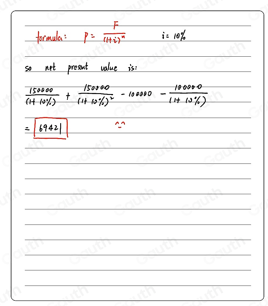 Solved: Consider a project that involves the investment of Php 100000 ...