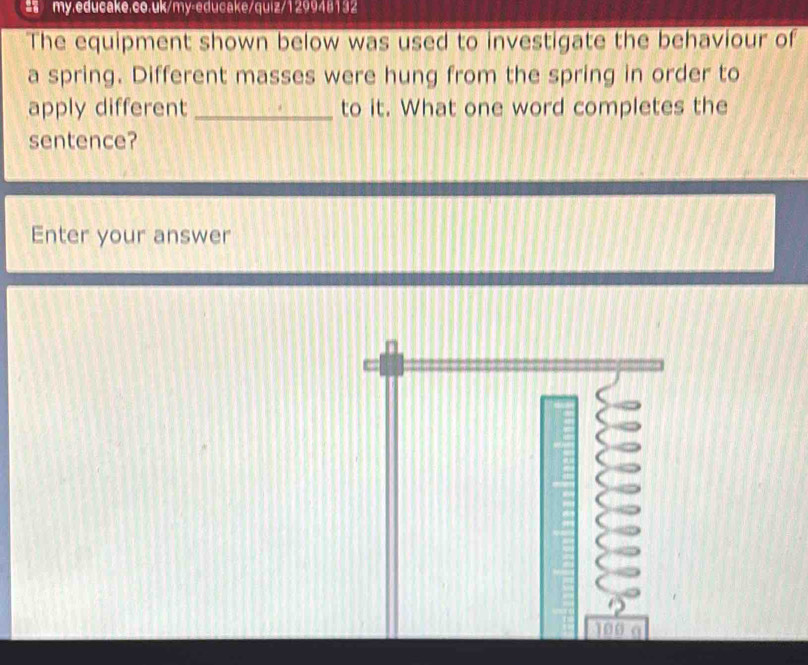 Solved: The equipment shown below was used to investigate the behaviour ...
