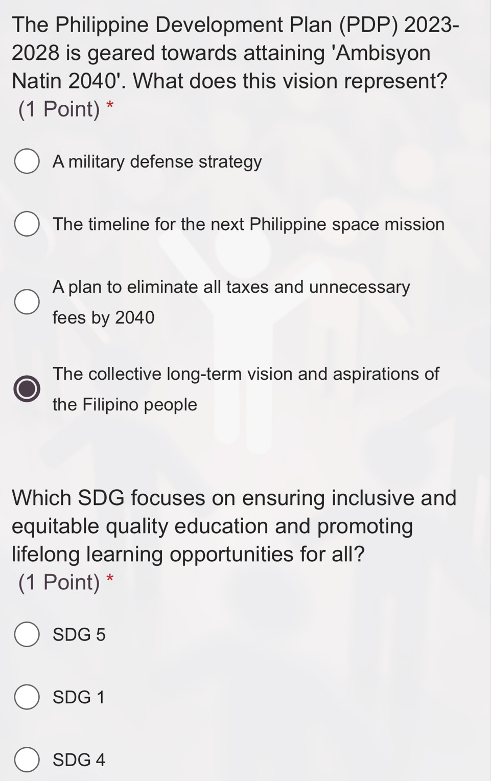 Solved: The Philippine Development Plan (PDP) 2023- 2028 is geared ...
