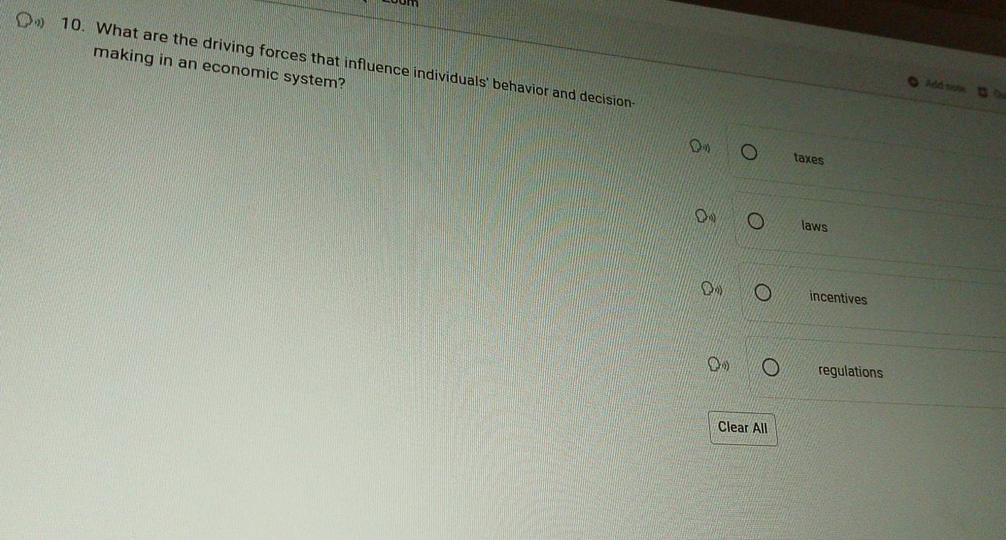 Solved: What are the driving forces that influence individuals ...