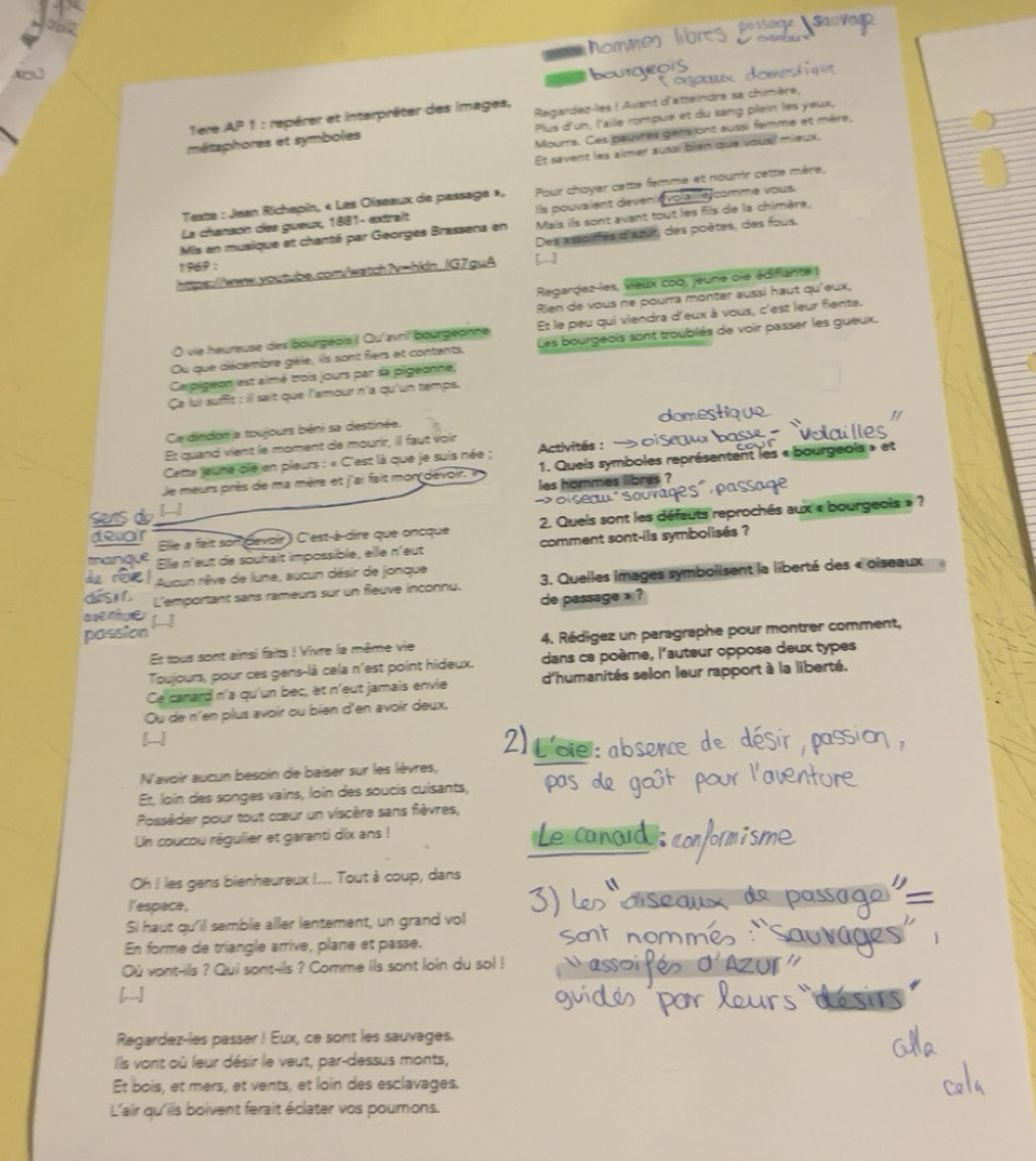 Résolu :Regardez-les ! Axant d'atteindre sa chimère, Tere AP * 1 ...