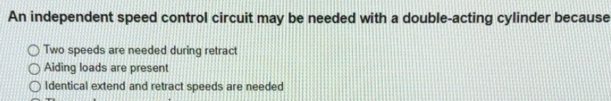 Solved: An independent speed control circuit may be needed with a ...
