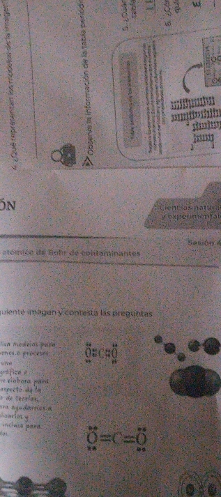 Resuelto:óN Cencías patu ra y expermental Sesión atómco de Bohr de ...