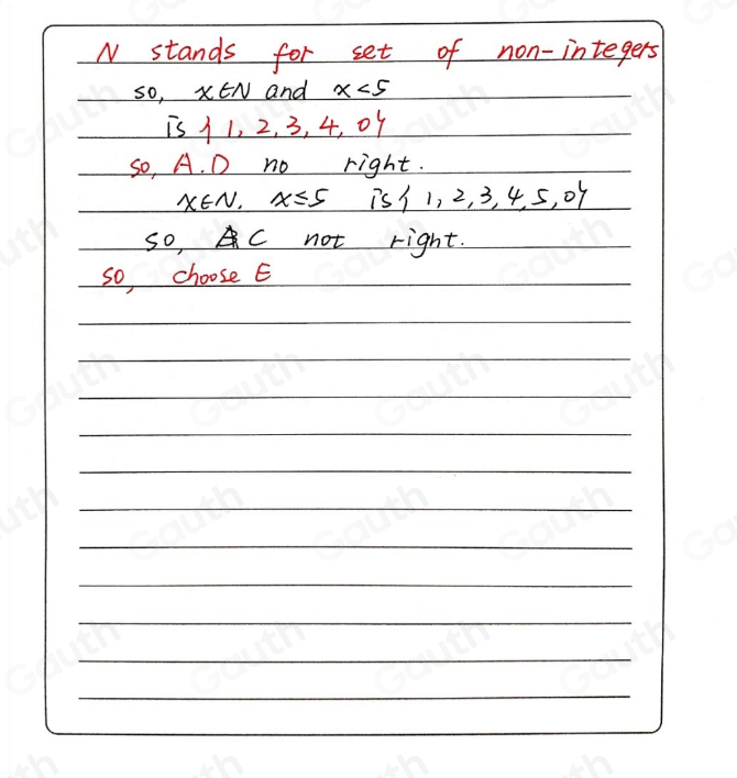 Solved: Give an example of two sets that meet the following condition. If the condition is ...