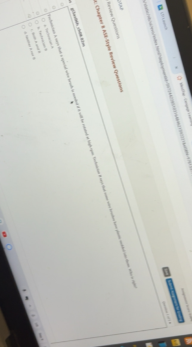 Solved: Asignment Score: 0 6s MindTap - Cengage Learf a Submit Assiment für Grasin static/nb/ui ...