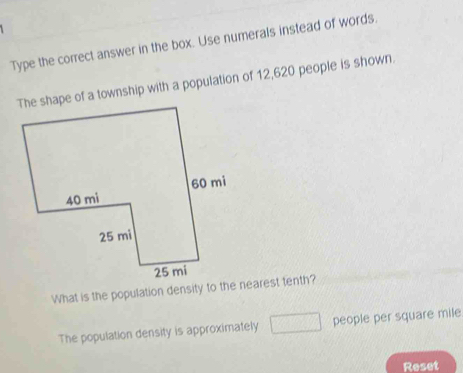 Solved: Type the correct answer in the box. Use numerals instead of ...