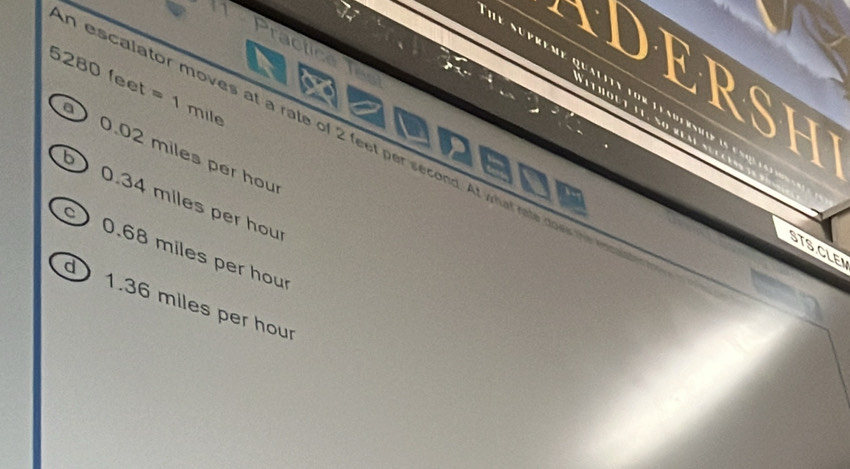 Solved: Prac t e 5280 feet=1mile a ERSH a 1 o t 1 . s E n se e h ...