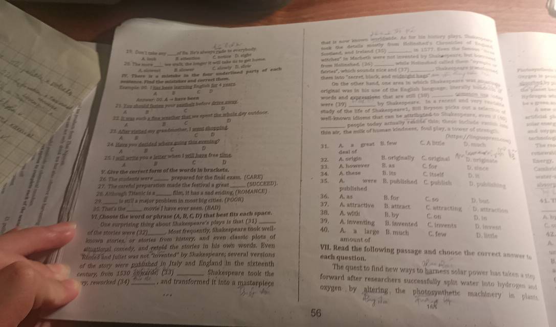 Giải quyết:that it now known vsridmade. At for his hitory glays. Shulwp ...