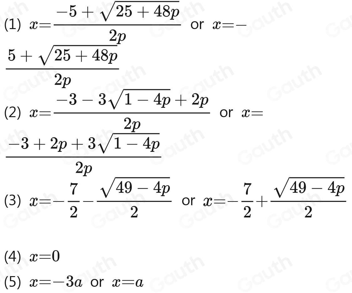 Telah dijawab:Tentukan nilai p dan akar yang lainnya jika:: a. salah ...