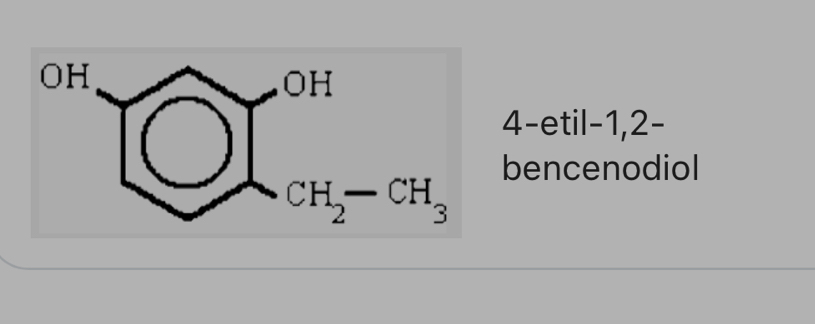 Resuelto:4-etil-1,2- bencenodiol