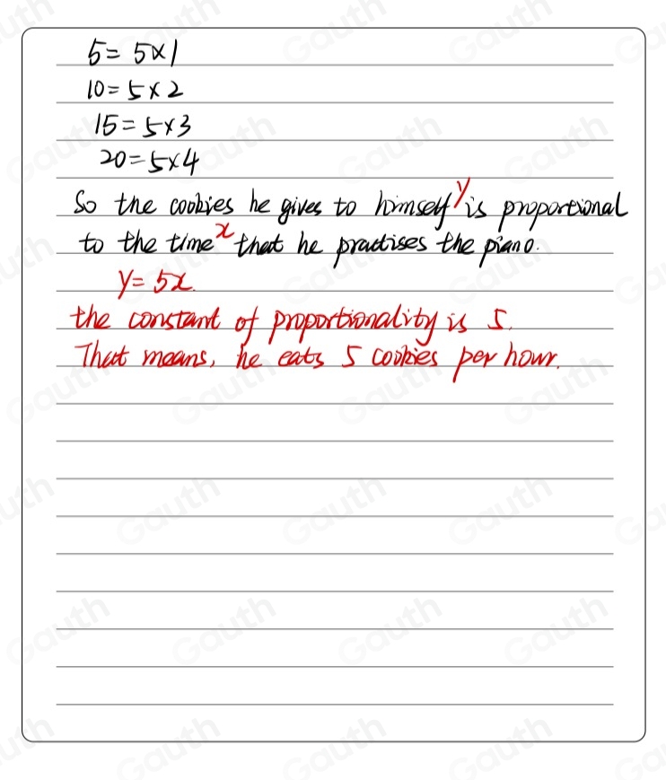 Solved: Colin loves to play the piano but doesn't like practicing the ...