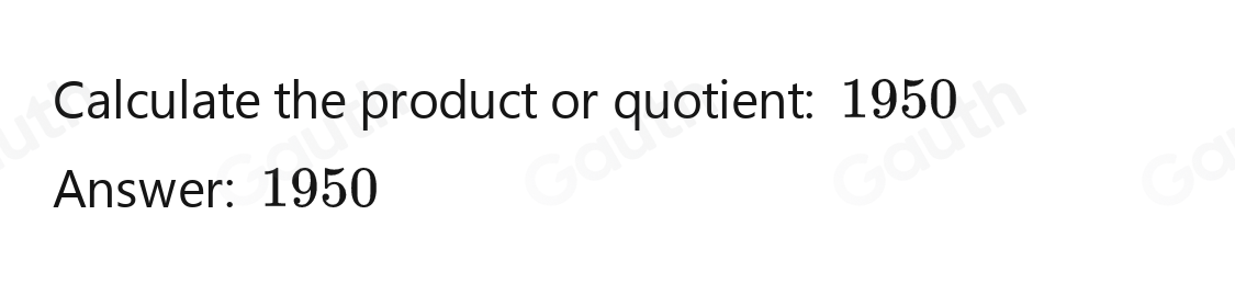 Solved: 13 * 150 [Math]