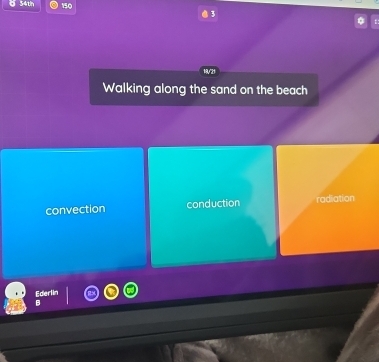Solved: 54tn 150 Walking along the sand on the beach convection ...