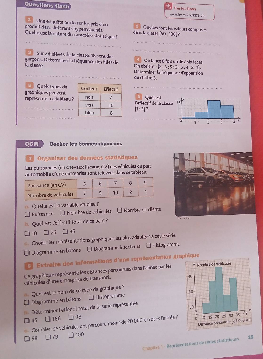 Résolu :Questions flash Cartes flash www.lienmini.fr/2275-CF1 1 Une ...
