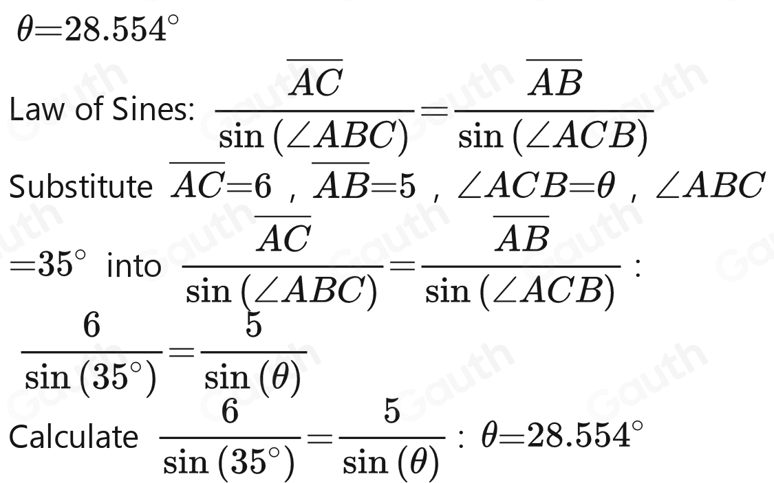 Solved: Calculate, in degrees, the angle marked θ in the following ...