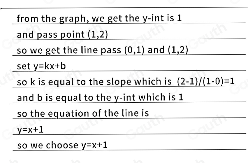 Solved: A regression line is shown in the scatter plot. Determine the ...