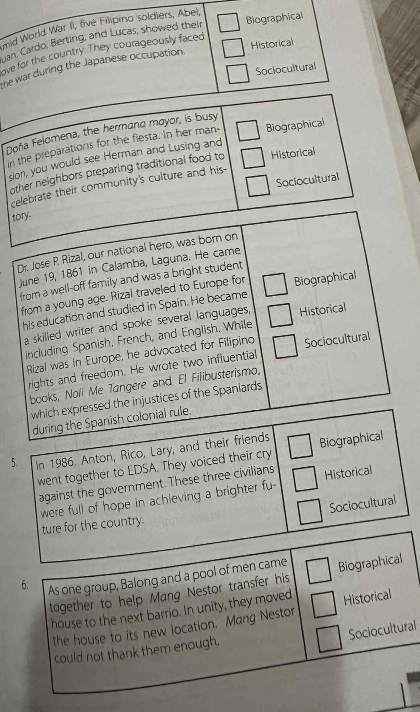Solved: Amid World War II, five Filipino soldiers, Abel, uan, Cardo ...