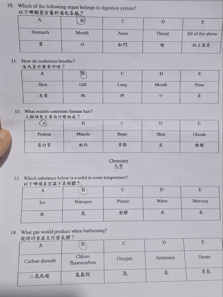 Telah dijawab:Which of the following organ belongs to digestion system ...