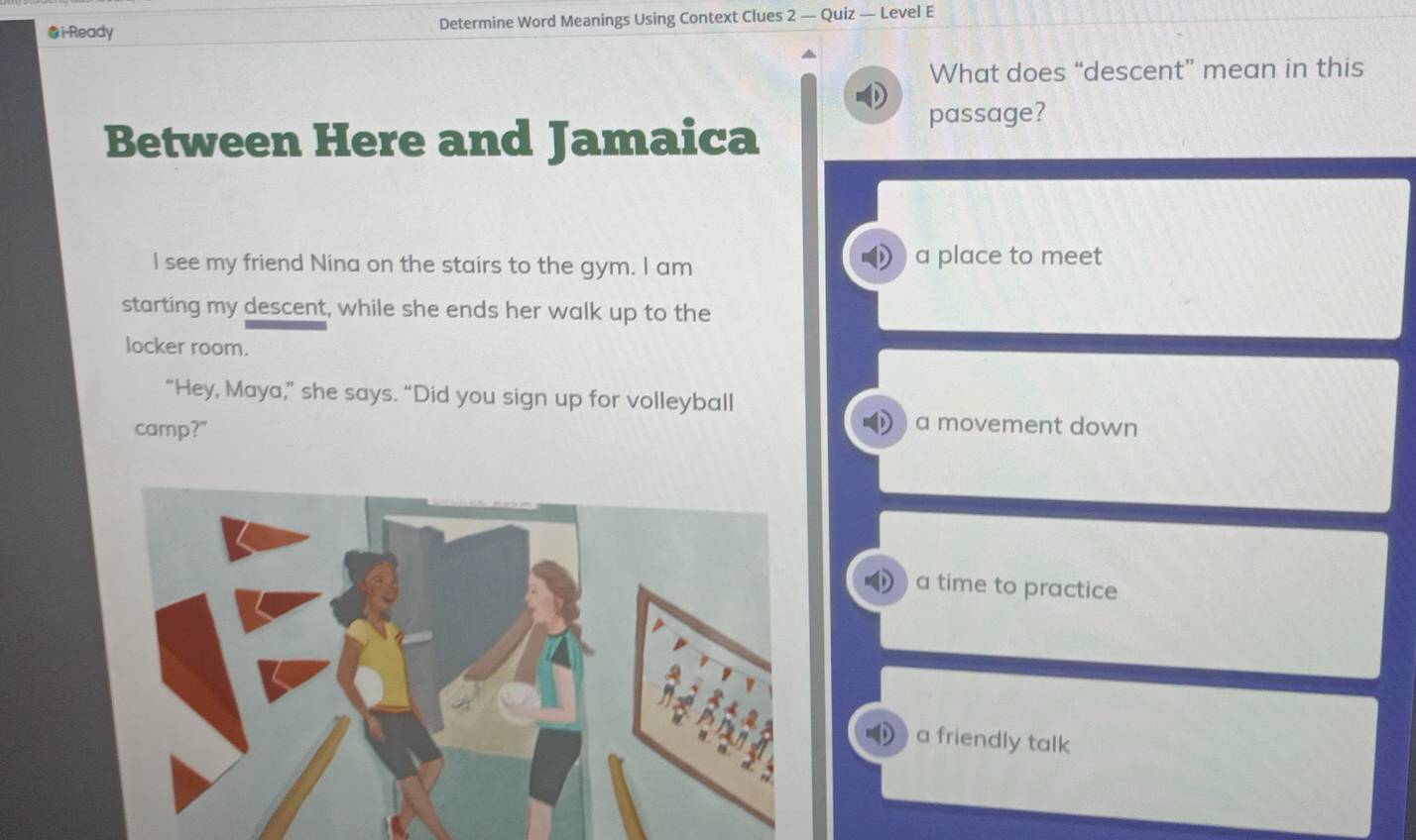 Solved: i-Ready Determine Word Meanings Using Context Clues 2 — Quiz ...