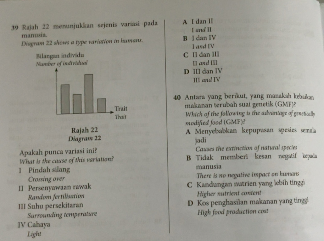 Selesai:Rajah 22 menunjukkan sejenis variasi pada A I dan II manusia. I ...