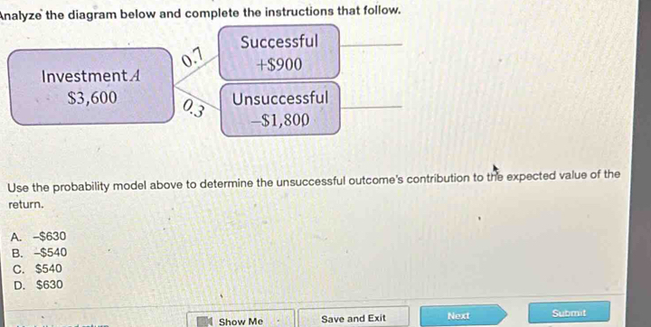 Solved: Analyze the diagram below and complete the instructions that ...