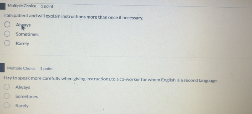 Solved: am patient and will explain instructions more than once if ...