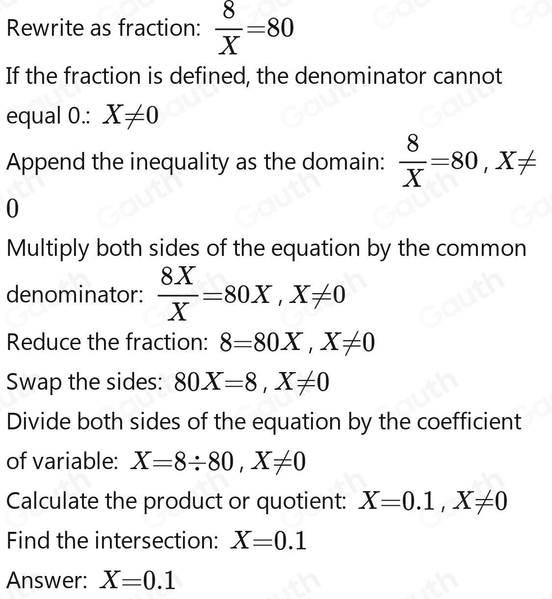 Solved: 8/ =80 [Math]