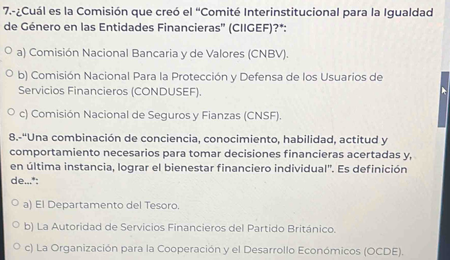 Resuelto:7.-¿Cuál es la Comisión que creó el “Comité Interinstitucional ...