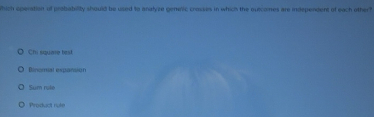 Solved: which operation of probability should be used to analyze ...