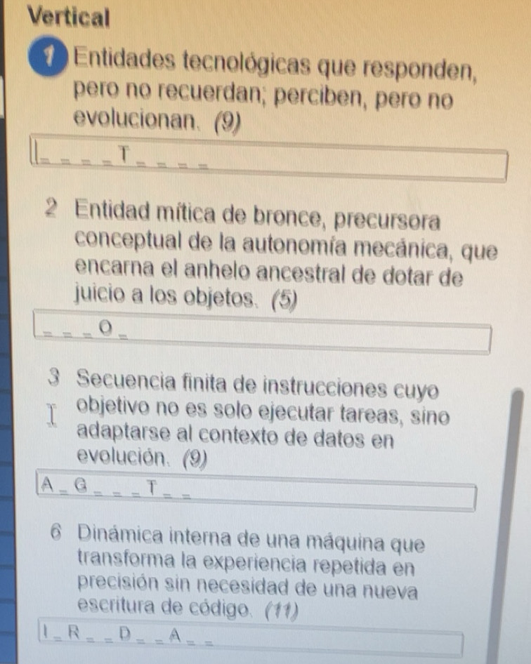 Resuelto:Vertical 1 Entidades tecnológicas que responden, pero no ...