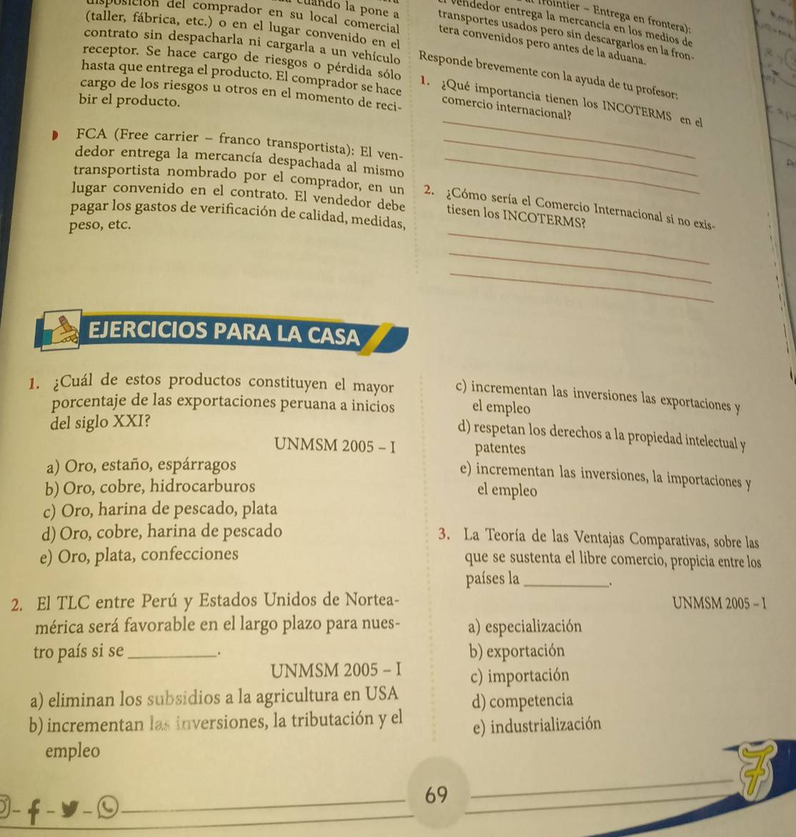 Resuelto:rointier - Entrega en frontera): endedor entrega la mercancía ...