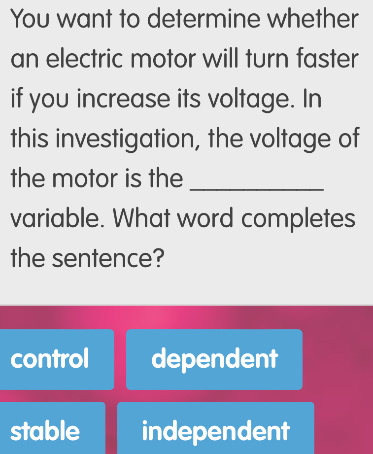 Solved: You want to determine whether an electric motor will turn ...