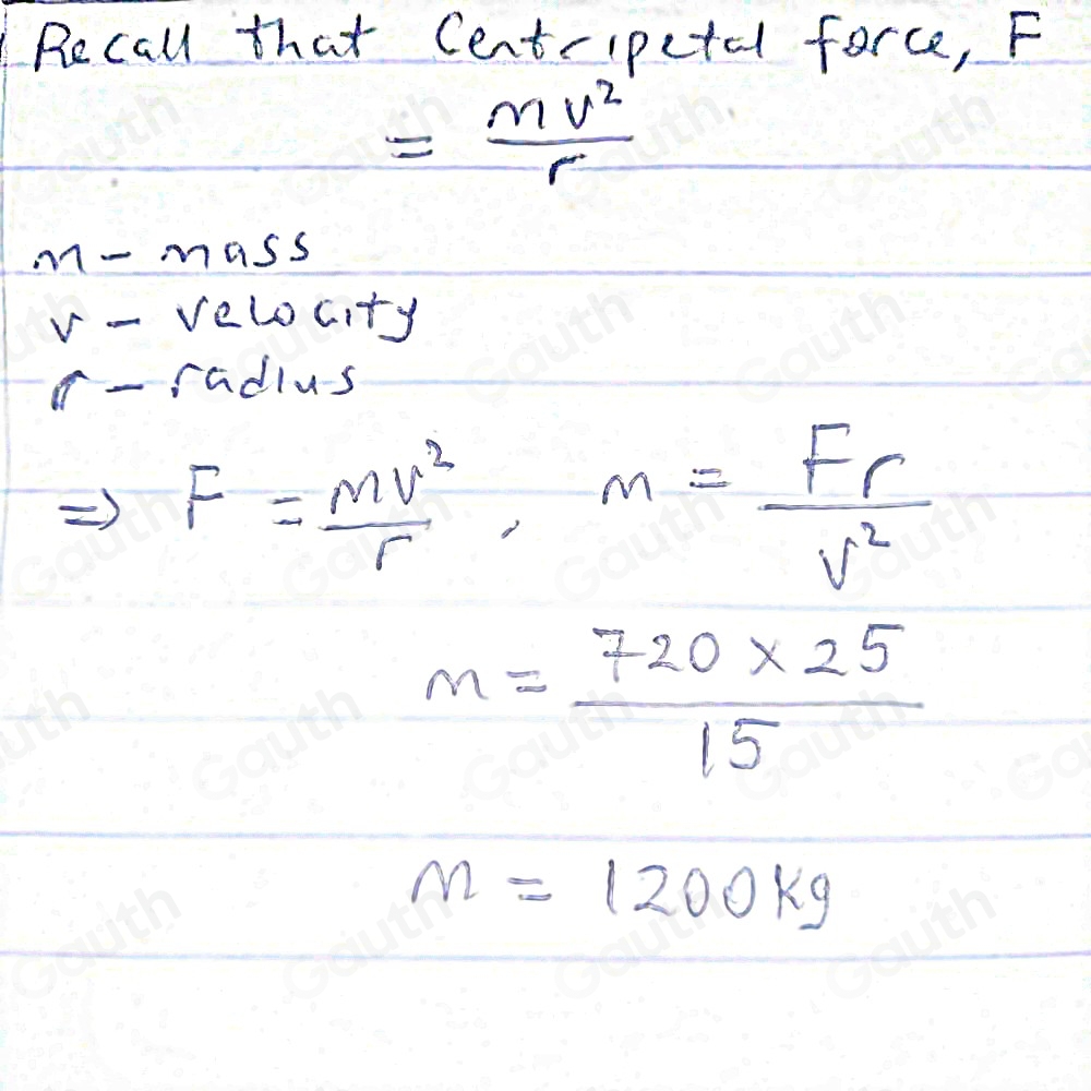 Solved: A speed skater goes around a turn with a 25 m radius. The skater has a velocity of 15 m ...