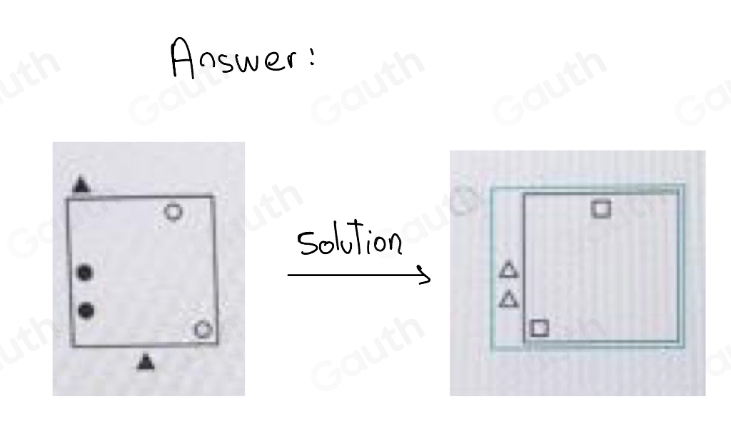 Solved: Choose the answer that best completes the visual analogy. is to ...