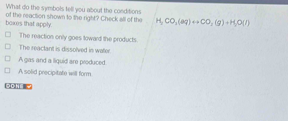 Solved: What do the symbols tell you about the conditions of the ...