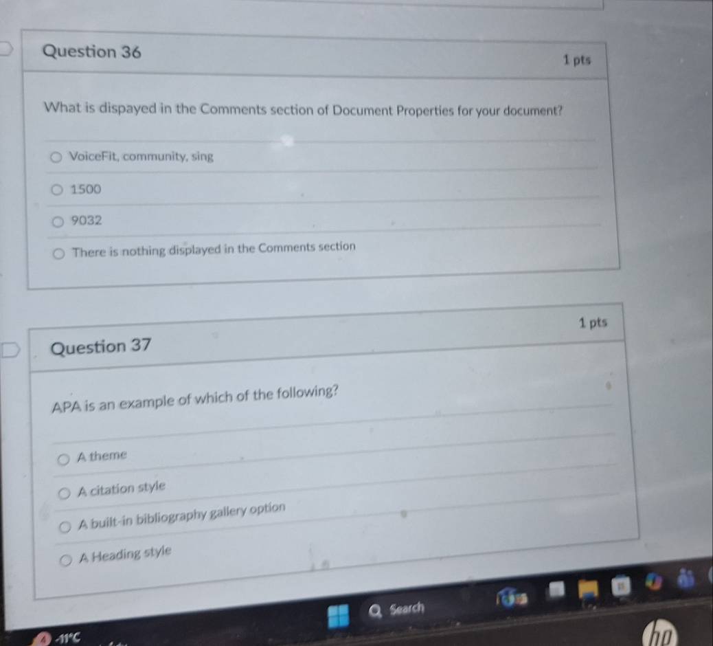 Solved: What is dispayed in the Comments section of Document Properties ...