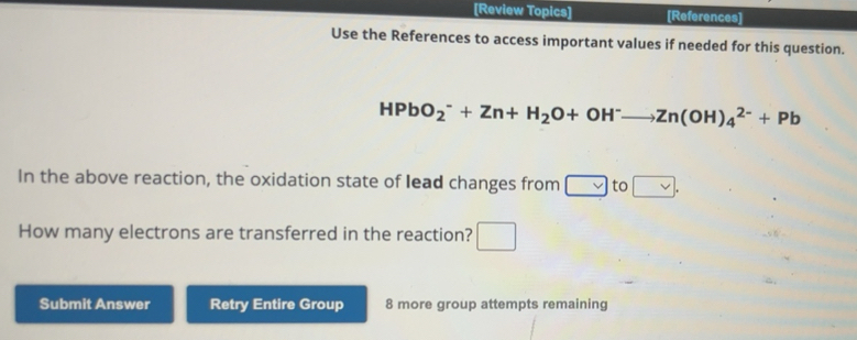 Solved: [Review Topics] [References] Use the References to access ...