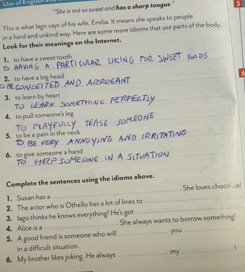 Risolto:Use of English a “She is not so sweet and has a sharp tongue ...