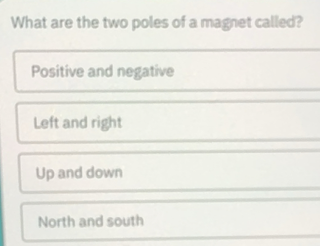 Résolu :What are the two poles of a magnet called? Positive and ...
