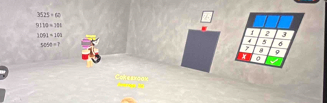 Solved: 3525=60 9110=101 1091=101 5050=? Cokesxoo [Math]