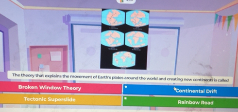 Solved: The theory that explains the movement of Earth's plates around ...