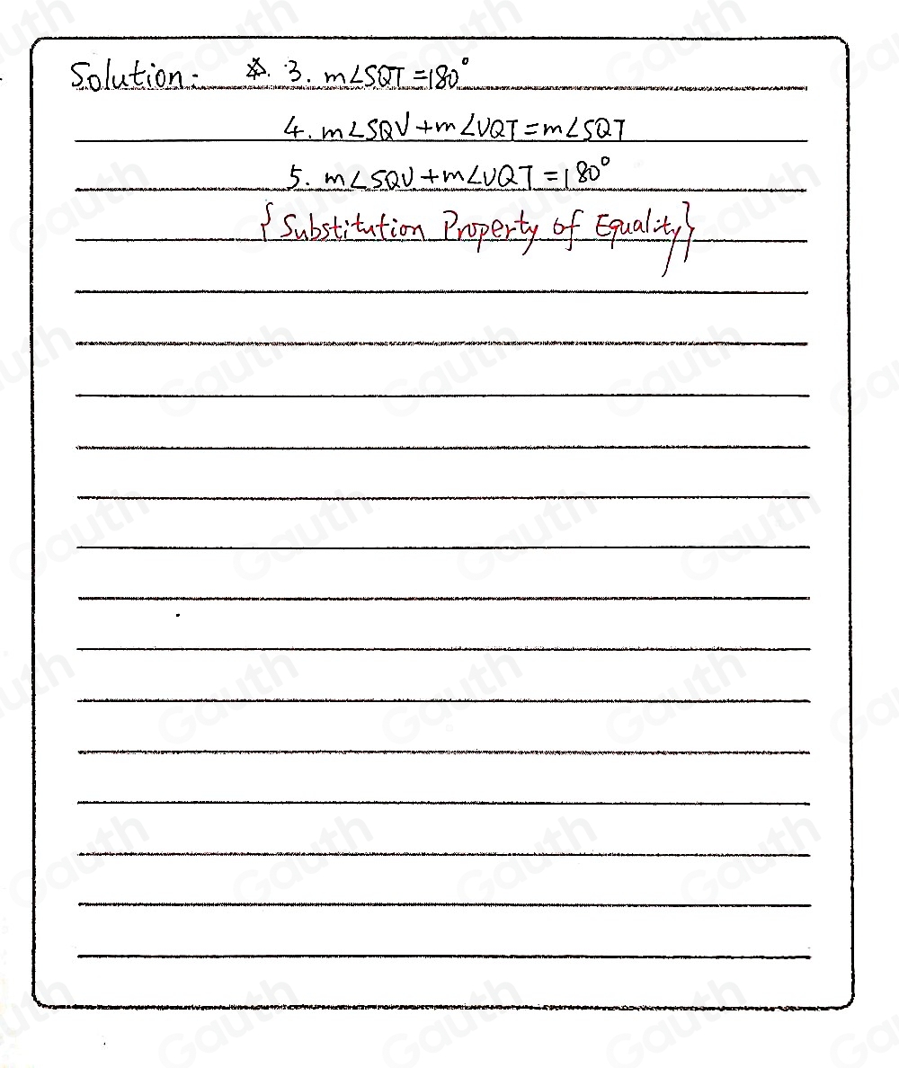 Solved: The two-column proof below describes the statements and reasons ...