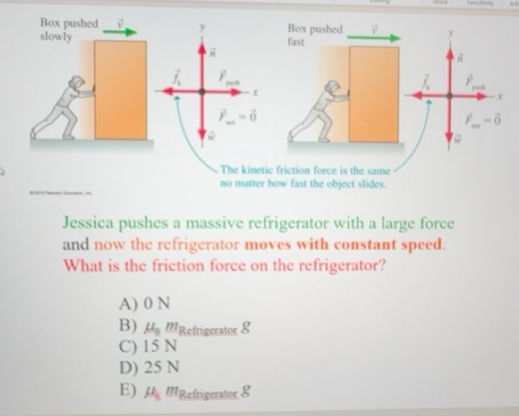 Solved: Somsiteity Box pushed 1 Box pushed vector v y y slowly fast ...