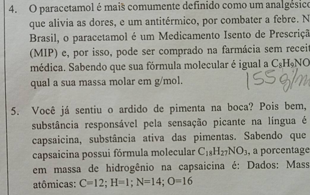 Resolvido:paracetamol é mais comumente definido como um analgésico que ...