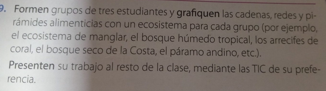 Resuelto:Formen grupos de tres estudiantes y grafiquen las cadenas ...